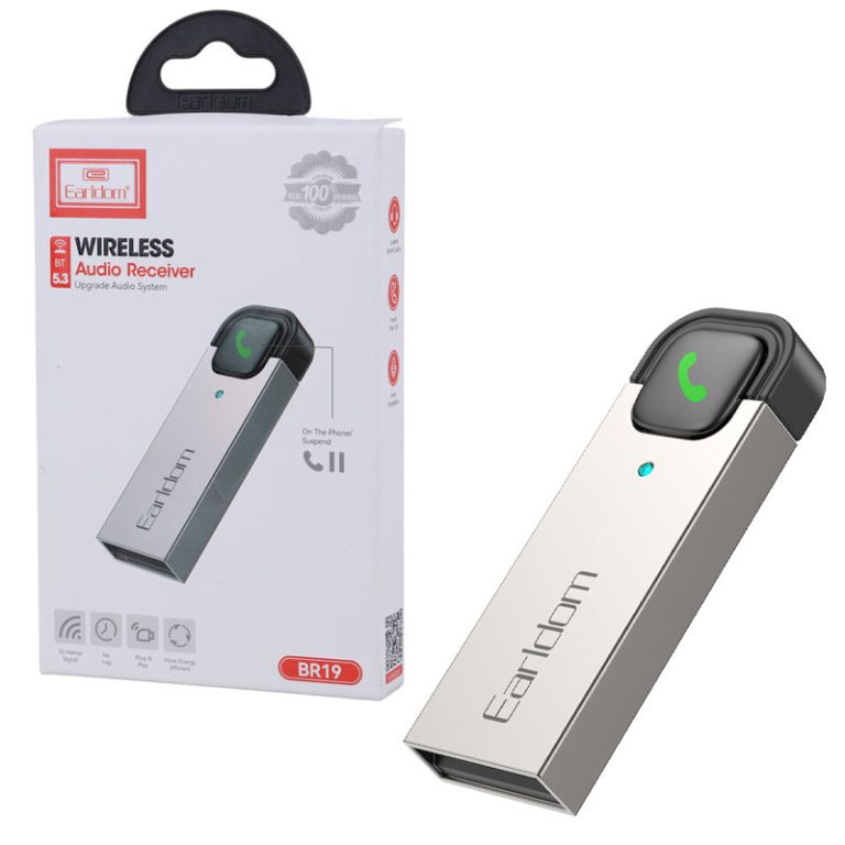 دانگل USB Car Bluetooth V5.0 Earldom ET-M73 - شهر کامپیوتر