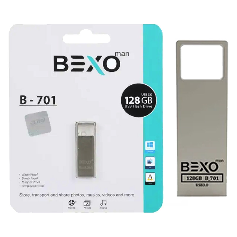 فلش 128 گیگ Bexo B-701 USB3 - شهر کامپیوتر