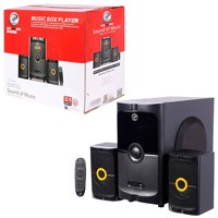 اسپیکر 3 تکه فلش مموری ریموت AC XP AC704E - شهر کامپیوتر