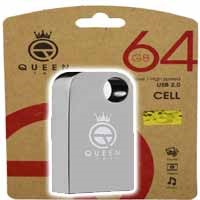 فلش 64 گیگ Queen Tech Cell - شهر کامپیوتر