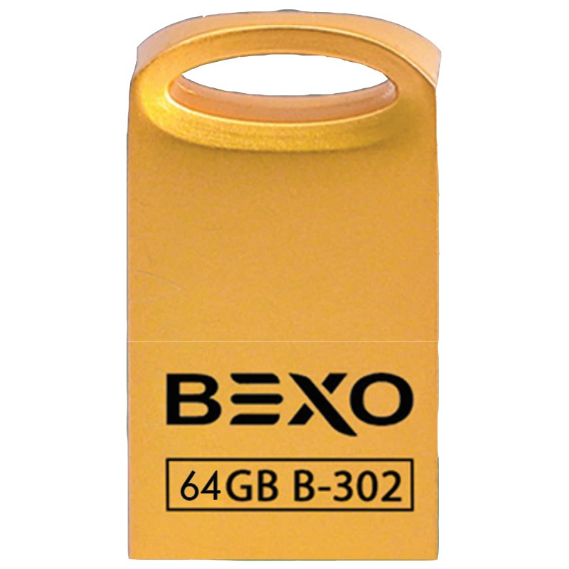 فلش 64 گیگ Bexo B-302 Gold - شهر کامپیوتر