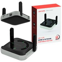 مودم و روتر سیم کارتی قابل حمل دو آنتن Porodo 4G/LTE portable router ...